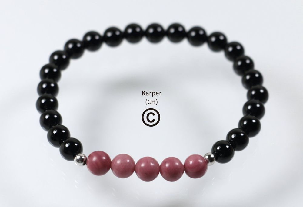 Onyx, Rhodonit / Rhodonite, 925 Rho | Kaufen auf Ricardo
