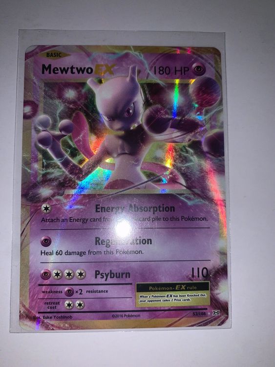 Mewtwo EX 180 HP Evolutions MINT | Kaufen auf Ricardo