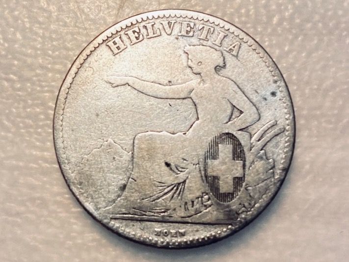 2 Franken 1860 | Kaufen auf Ricardo