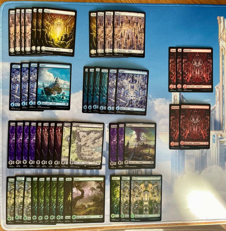 Mtg full art lands collection 52 pieces (Neu (gemäss Beschreibung)) in ...