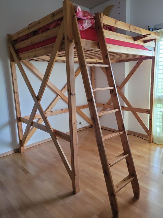 Holz Hochbett Ikea