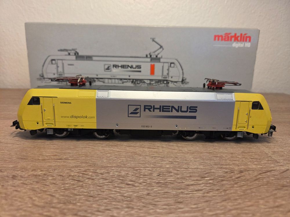 Märklin 39351 E-Lok BR 152 Rhenus Digital Sound H0 (D'occasion) à St-Aubin-Sauges pour CHF 169 ...