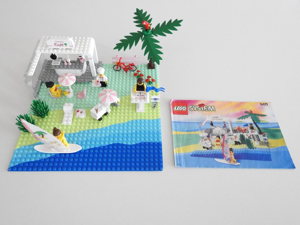 Lego 6411 Sand Dollar Café, Town, Paradisa, mit Bauanleitung | Kaufen ...