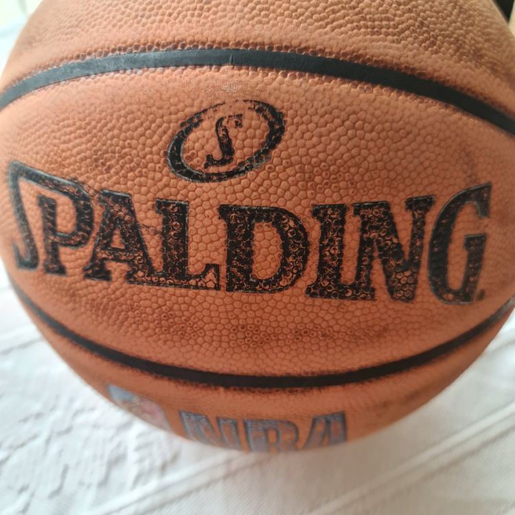 Basketball Ball NBA Spalding Allstar Leder Basketballball | Kaufen auf ...