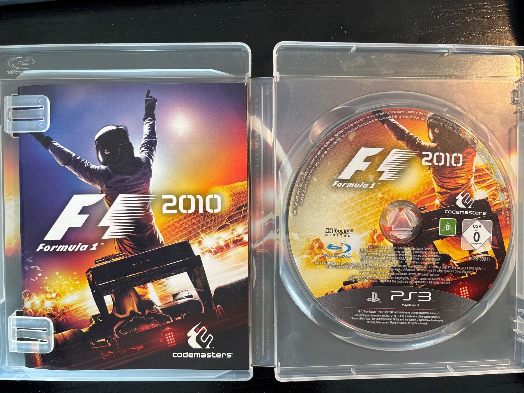 F1 2010 - PlayStation 3 Game - Top Zustand - Rennspiel (Gebraucht) in ...