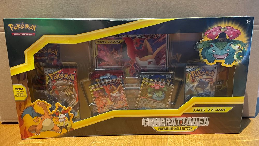 Pokémon Generationen Kollektion Tag Team Box / deutsch (Neu (gemäss ...