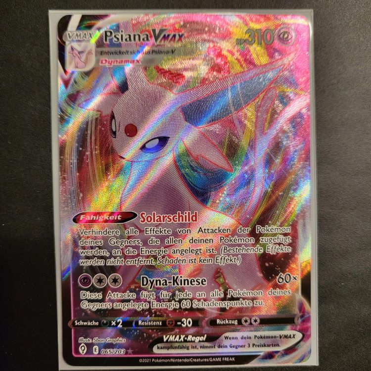 PSIANA VMAX POKEMONKARTE | Kaufen auf Ricardo