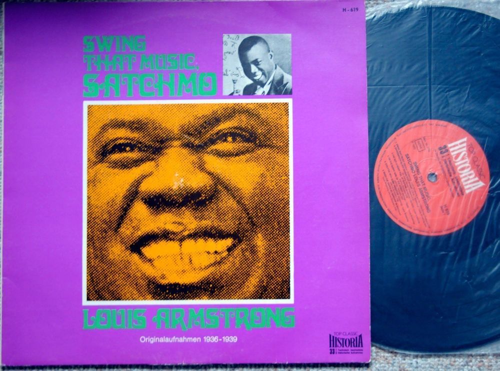 Louis Armstrong - Swing That Music Satchmo - LP ♪ GEWASCHEN (Gebraucht) in Unterseen für CHF 8 ...