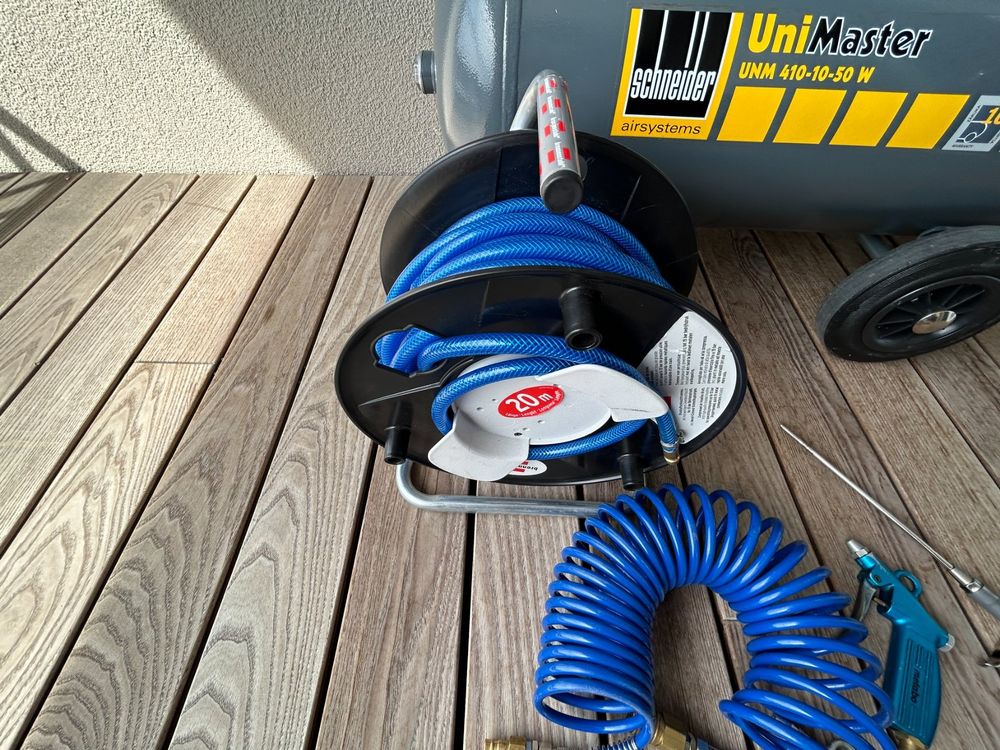 Schneider UniMaster UNM 410-10-50W Kompressor m. Zubehör (Gebraucht) in ...