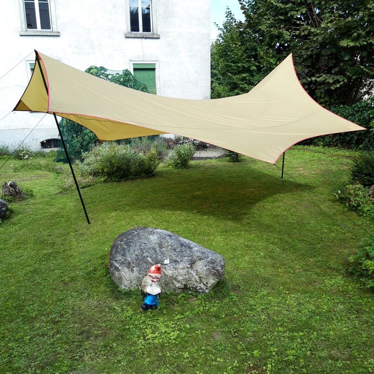 Sonnensegel Moss Outfitterwing, Tarp gross, stabil & leicht (Gebraucht ...