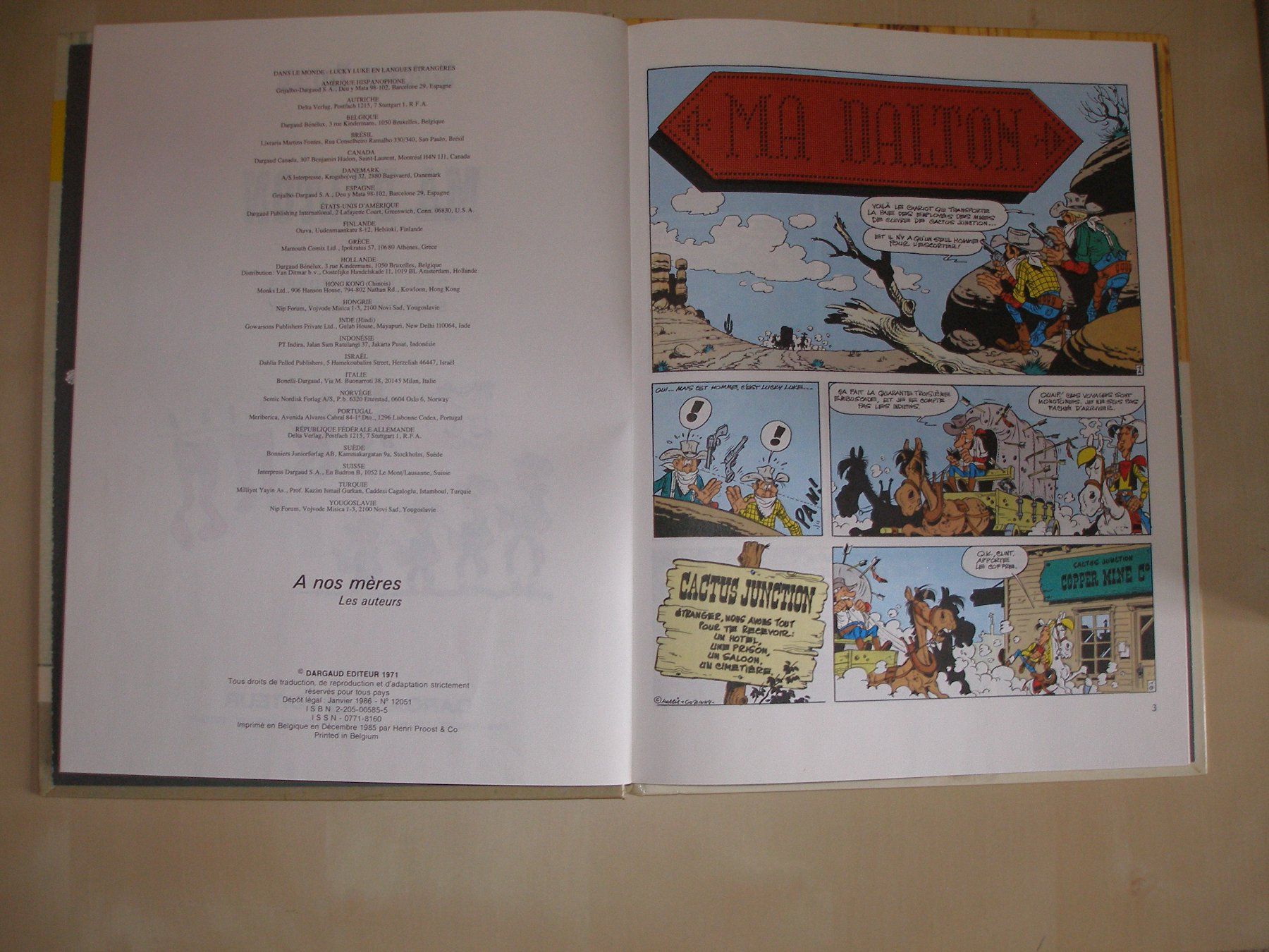 Lucky Luke - Ma Dalton - Album BD en très bon état! (Neuf (Voir ...