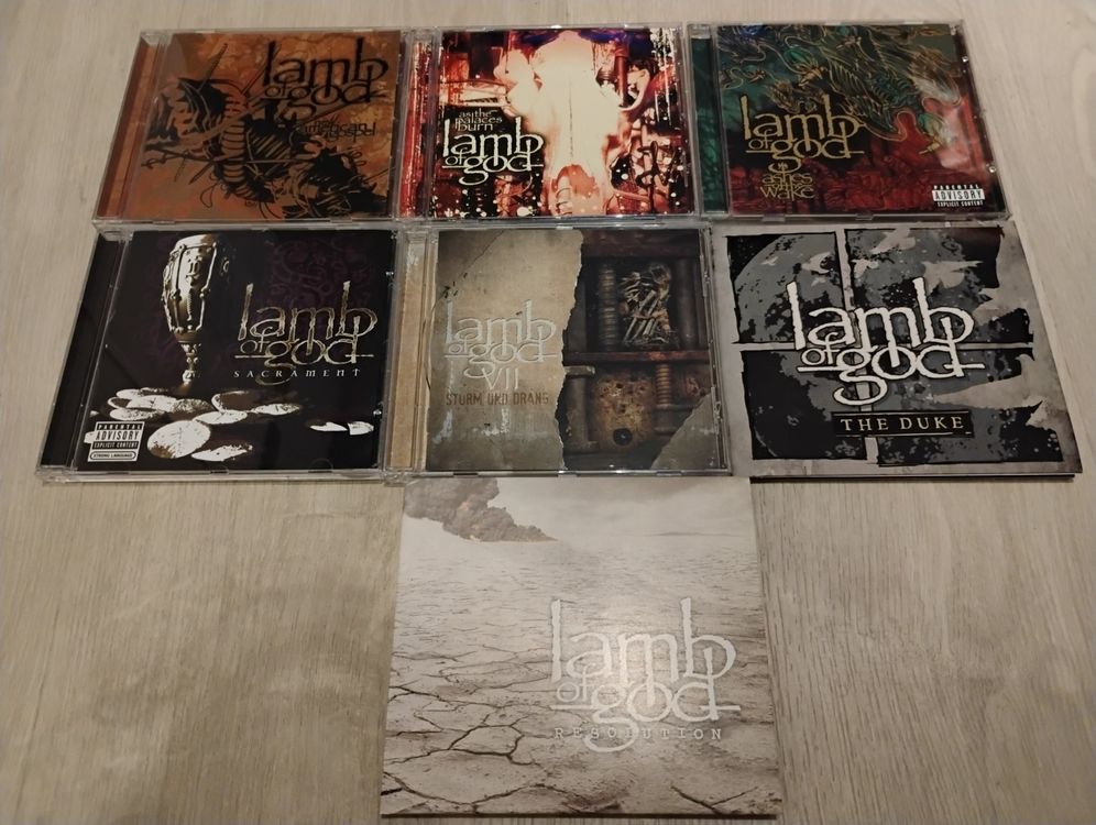 Lamb of God CD Sammlung | Kaufen auf Ricardo