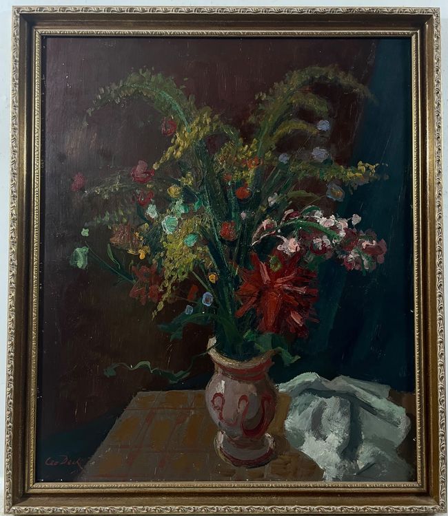 Leo Deck (1908-1997) grosses Gemälde Stillleben (Gebraucht) in Root für CHF 79 – mit Lieferung ...