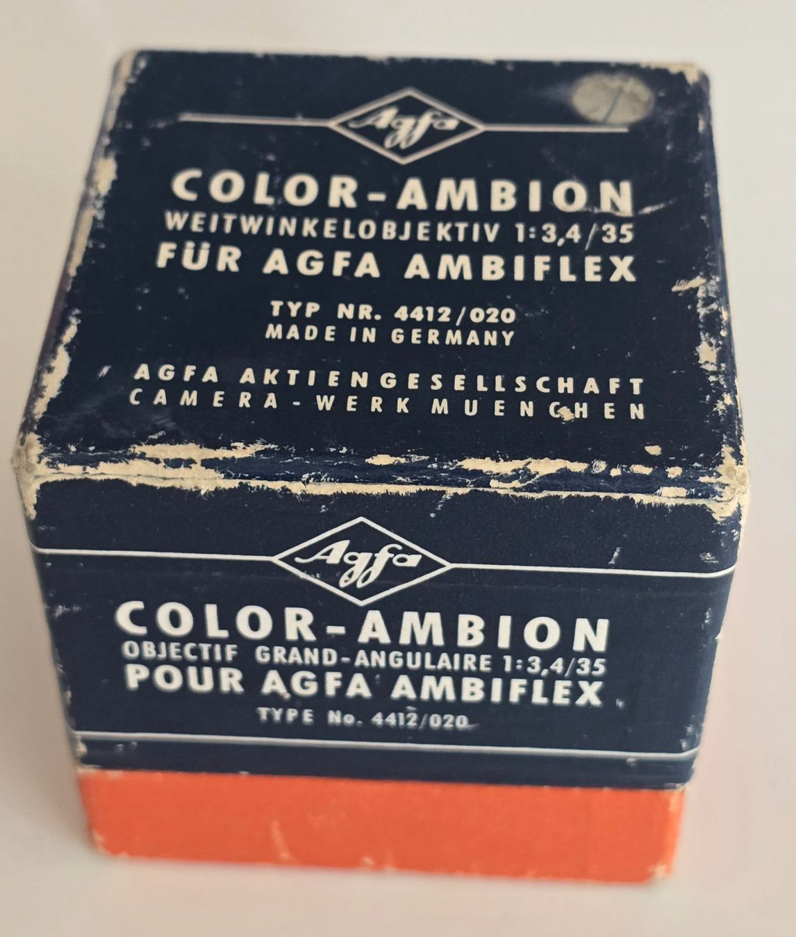 Agfa Color-Ambion Weitwinkelobjektiv 1:3,4/35 für Ambiflex (Gebraucht ...