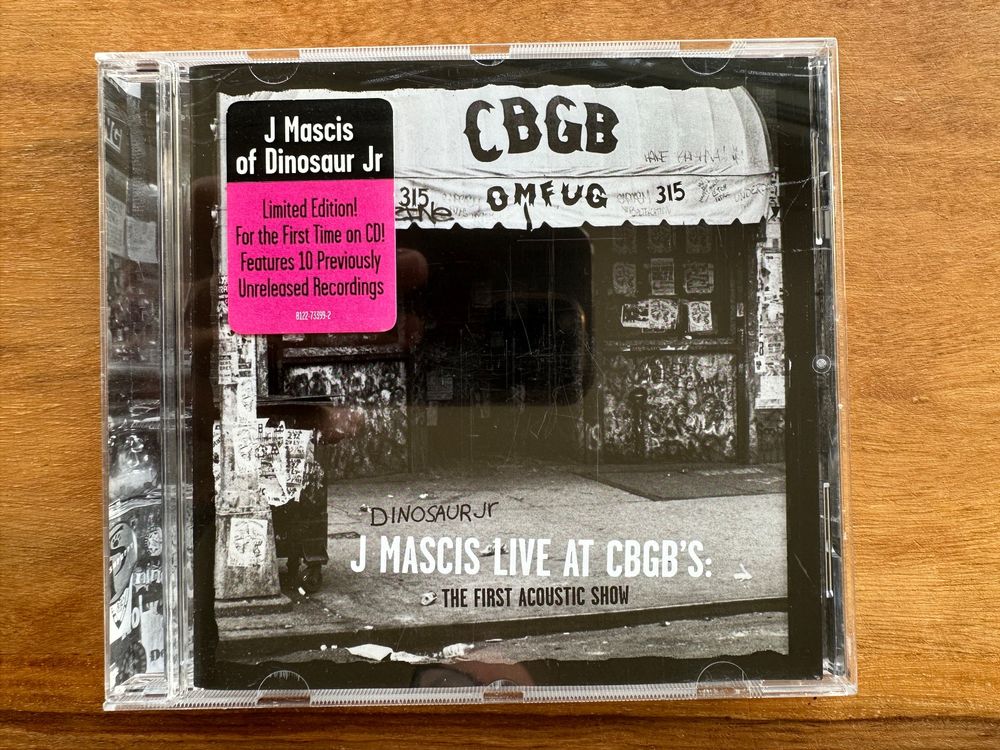 J Mascis Live At CBGB's: The First Acoustic Show | Kaufen auf Ricardo