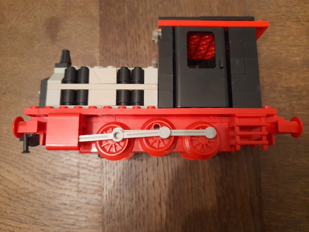 Lego 12 Volt Zug roter Motor und Gleismaterial | Kaufen auf Ricardo