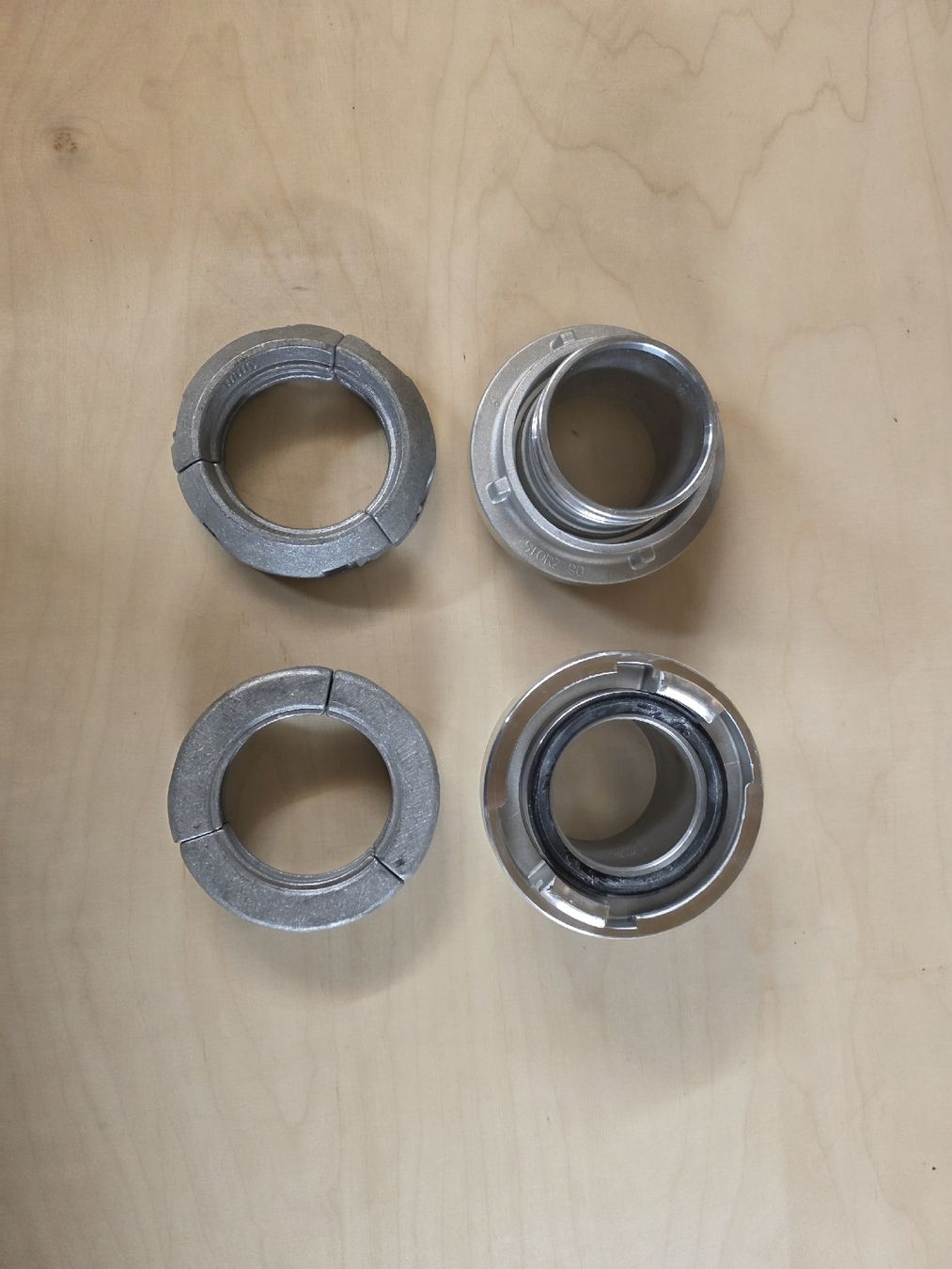 4 Stk. STORZ Segmentschlauchkupplung KA 105 Tülle 90mm (Neu (gemäss ...