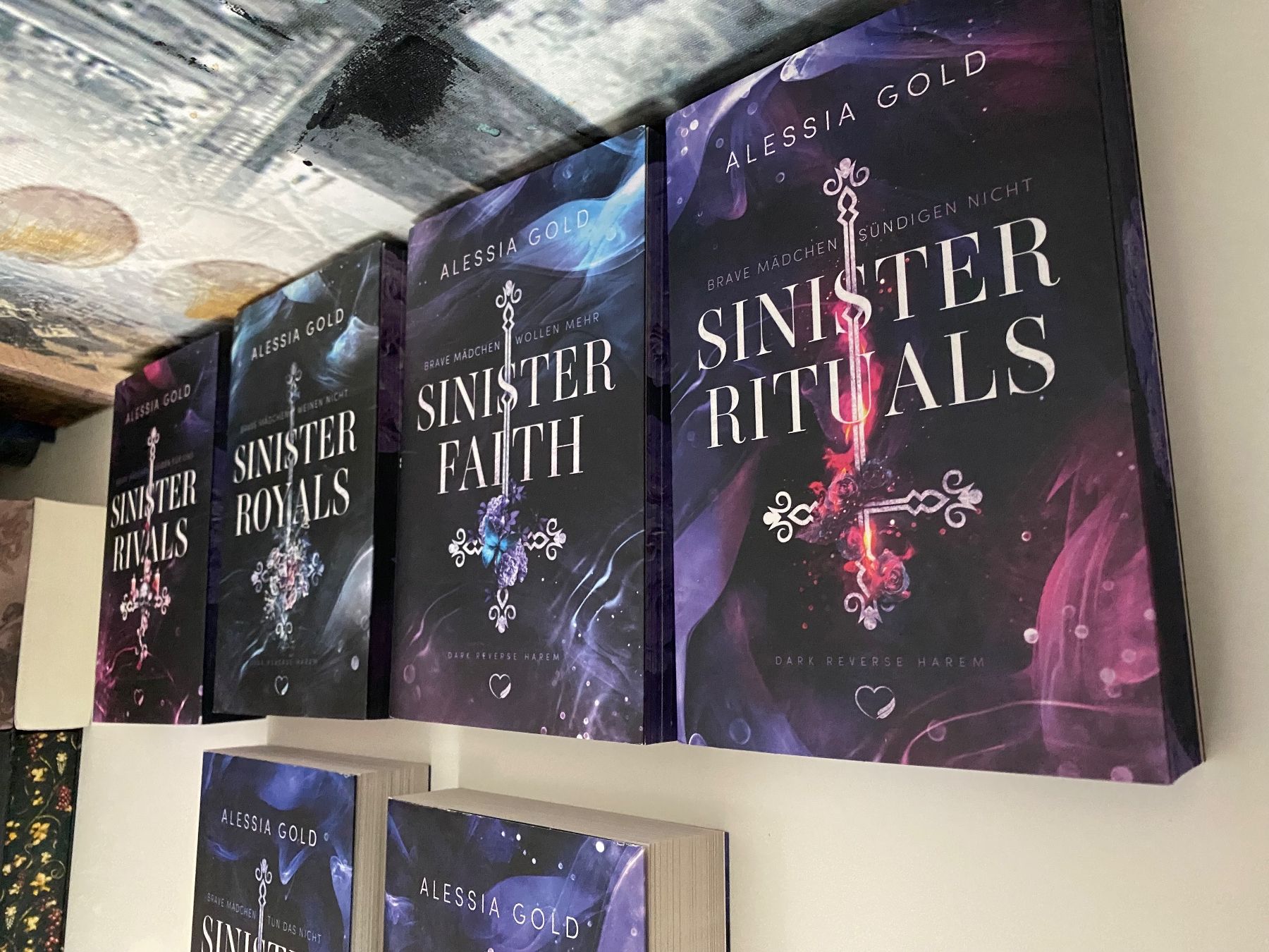 Alessia Gold - Sinister Reihe 6 Bücher - Top Zustand! (Neu (gemäss ...