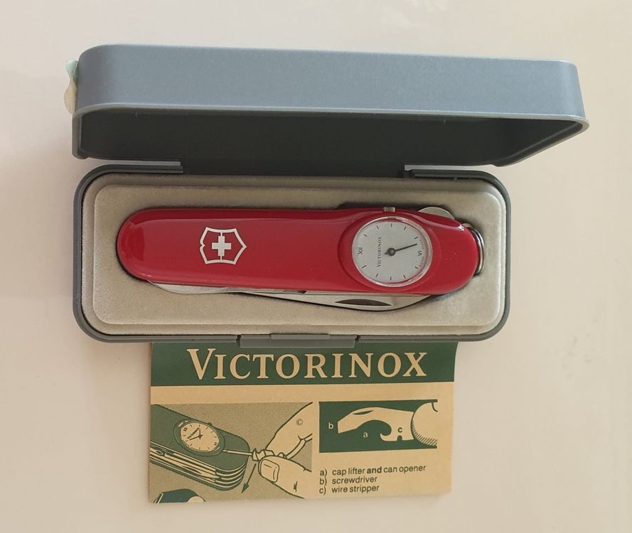 Victorinox TimeKeeper Knife rot (1.3406) rares Sammlermesser (Neu (gemäss Beschreibung)) in ...