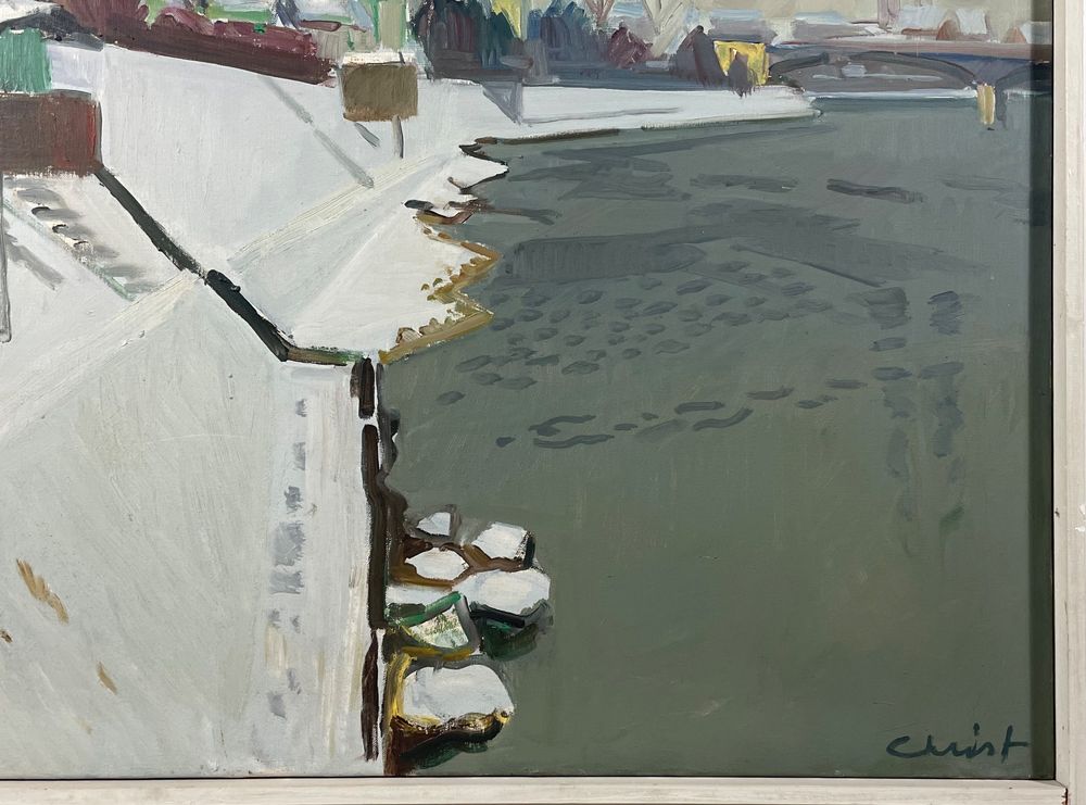 Martin Alfred Christ (1900-1979) grosses Gemälde (Gebraucht) in Root ...