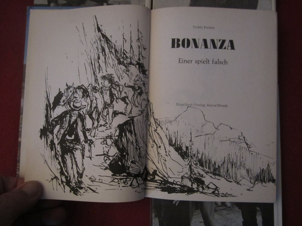 TEDDY PARKER:BONANZA AUS DER TV SERIE(ENGELBERT VERLAG 1969) (Gebraucht ...