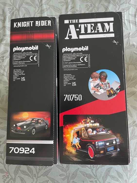 Playmobil Knight Rider 70924 & A-Team 70750 Neu & ovp Set | Kaufen auf ...