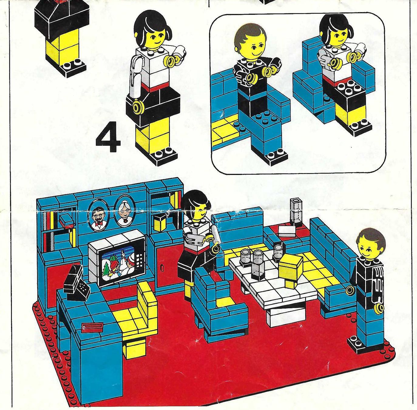 LEGO® 264-1 Homemaker - Living Room Set (1974) (Gebraucht) in Oberhofen ...