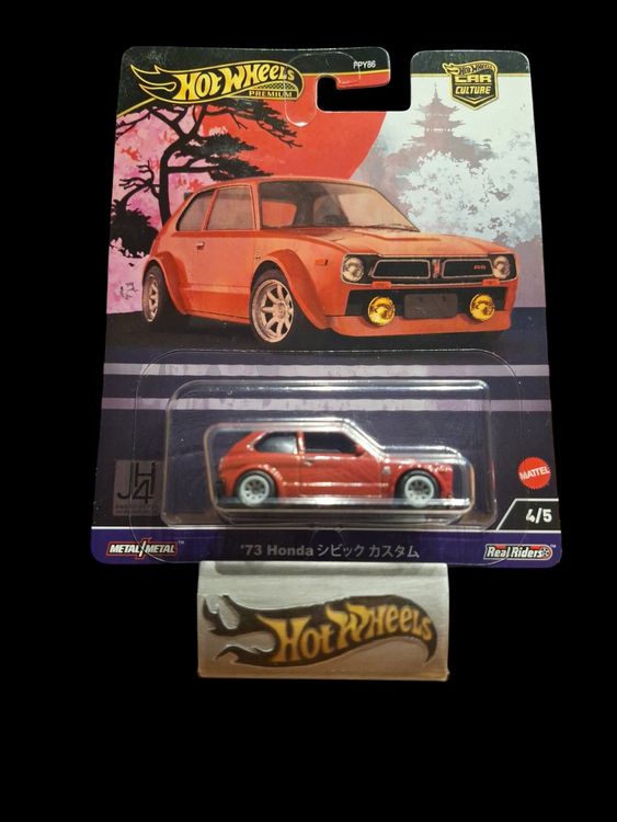 HW Premium Japan Historic 4 2024 73 Honda Civic Custom 4/5 (Neu und ...