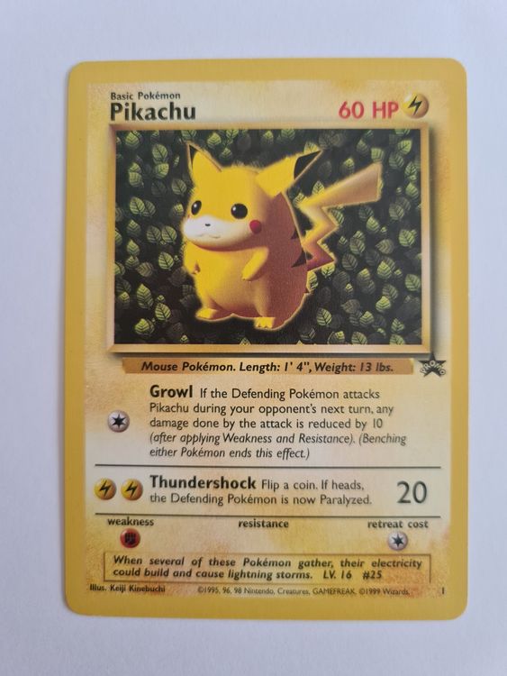 Pikachu 1999 - Pokemon | Kaufen auf Ricardo