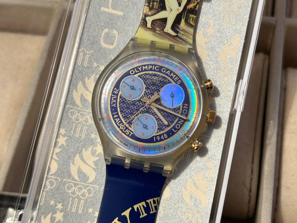 Montre Swatch London 1948 SCZ102 neuve fonctionne 1994 | Kaufen auf Ricardo
