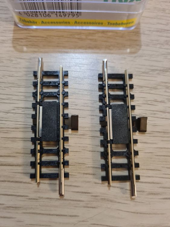 Minitrix 2 x 14979 kontaktgleis N OVP (Neu und originalverpackt) in St ...