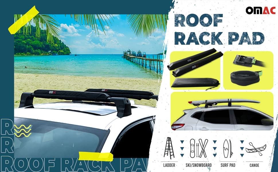 OMAC Car Roof Rack Pads Crossbars Protector Carrier | Kaufen auf Ricardo