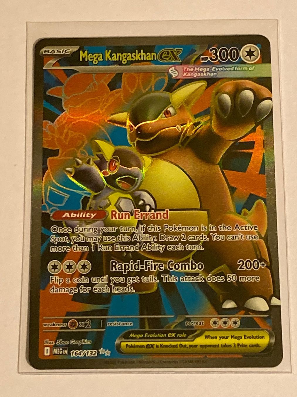 Pokemon MEGA EVOLUTION Mega Kangaskhan 164 / 132 🇬🇧 EN (Neu (gemäss ...