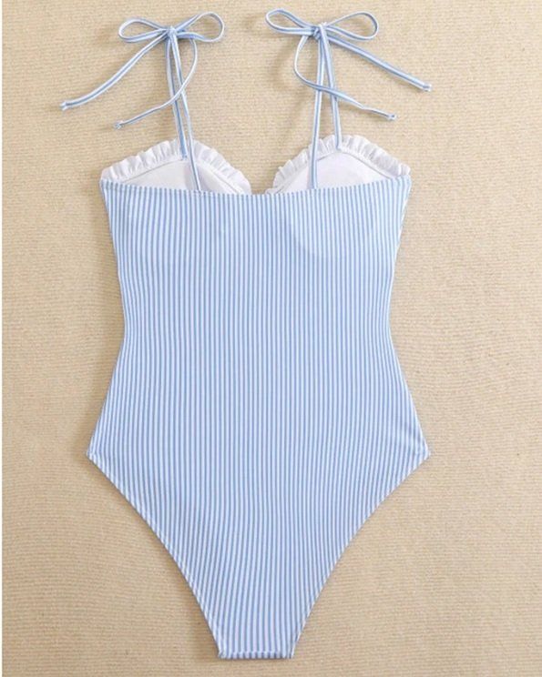 Retro Badeanzug blau Pimpop 2025 - S M L XL (Neu und originalverpackt) in Bremblens für CHF 27 ...