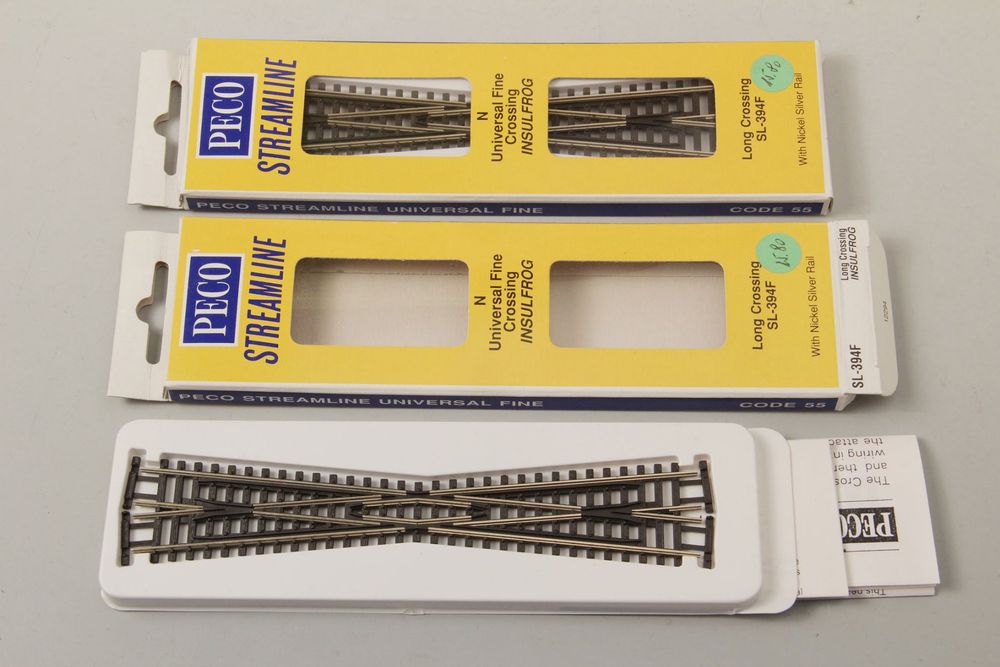 2 PECO Kreuzungen SL-394F Spur N (Q78) | Kaufen auf Ricardo