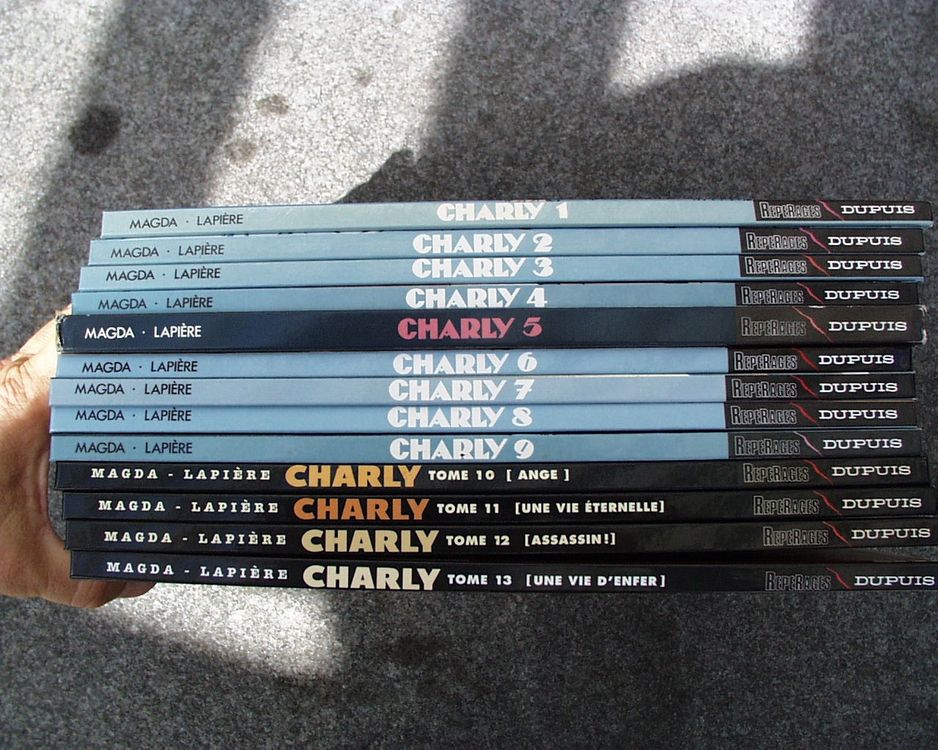 Tous les tomes de la série BD "Charlie" de Magda et Lapière | Kaufen auf Ricardo