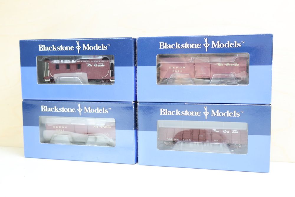 Blackstone Models 4 x US Wagen Rio Grande H0n3 - NP: 300.- (Gebraucht ...