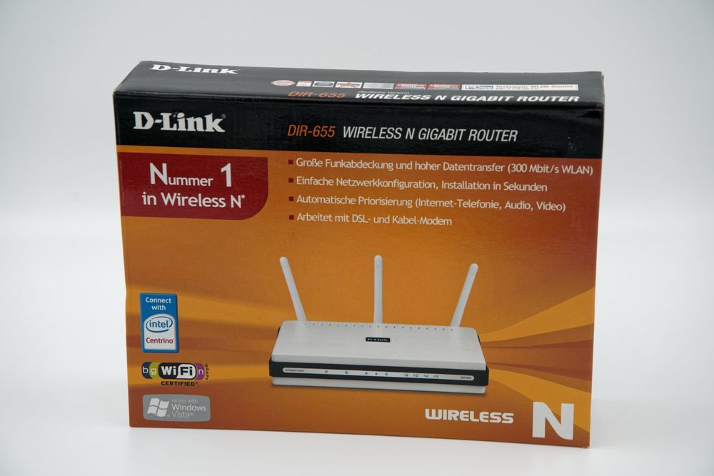 Wireless N Gigabit Router - D-Link DIR-655 | Kaufen auf Ricardo