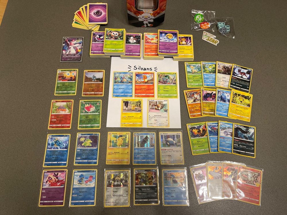 Pokemon 386 Karte XXL Set Deutsche Sammlung ink. GO Pikachu | Kaufen ...