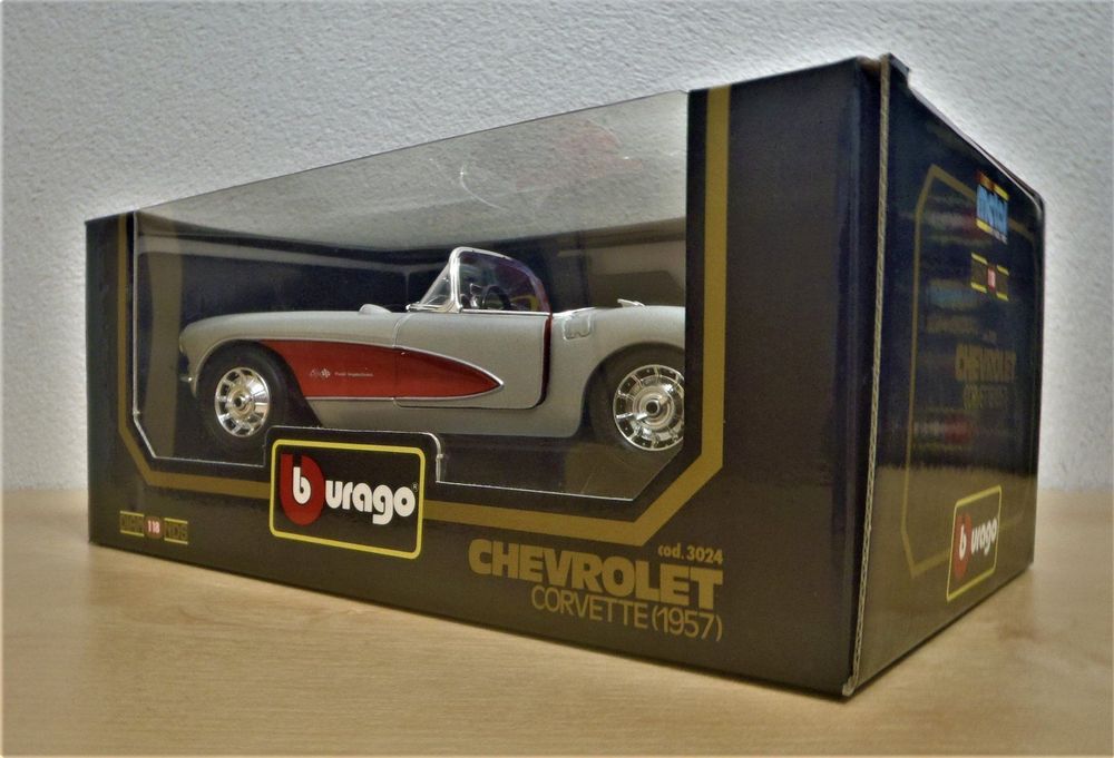 1:18 Burago CHEVROLET Corvette (1957) | Kaufen auf Ricardo