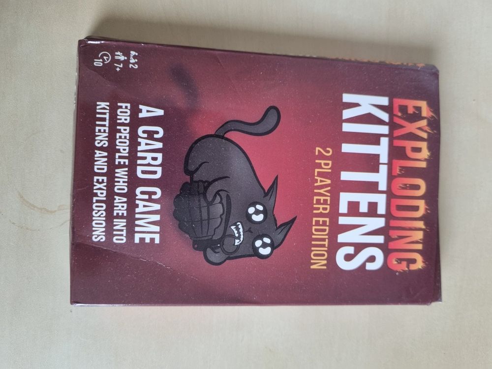 Exploding Kittens 2 Player Edition (Neu und originalverpackt) in ...