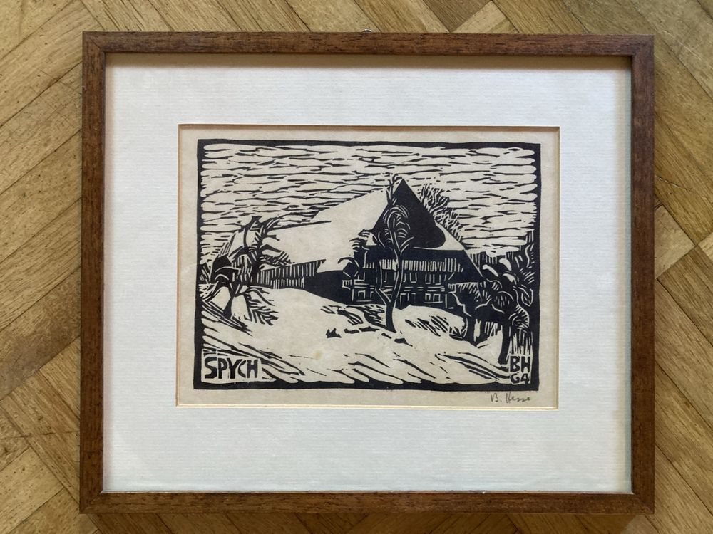 Gemälde Spycher von Bruno Hesse (Gebraucht) in Enggistein für CHF 150 ...