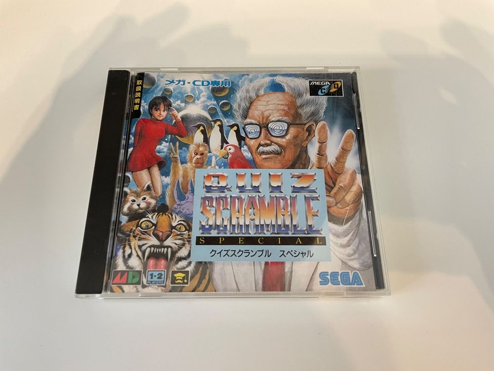 Sega Mega CD - JAP - Quiz Scramble (Gebraucht) in Inwil für CHF 2 – mit Lieferung auf Ricardo kaufen