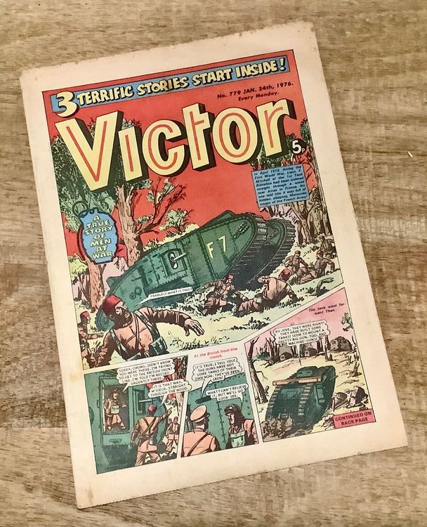 1976 - Vintage - VICTOR - Comicheft aus England - englisch | Kaufen auf ...