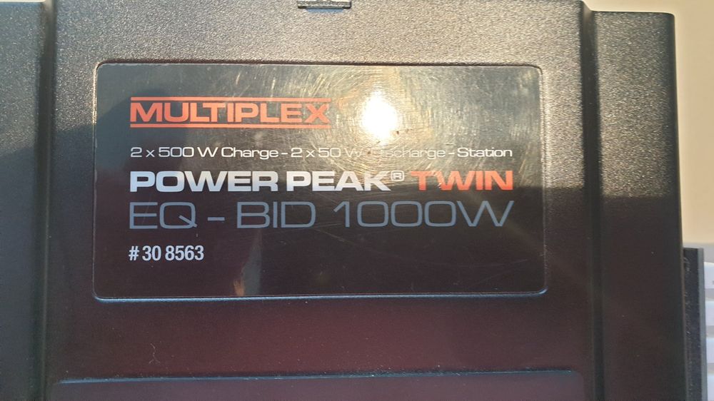 Ladegerät Multiplex POWER PEAK® TWIN EQ-BID 1000W (Gebraucht) in für CHF 52 – mit Lieferung auf ...