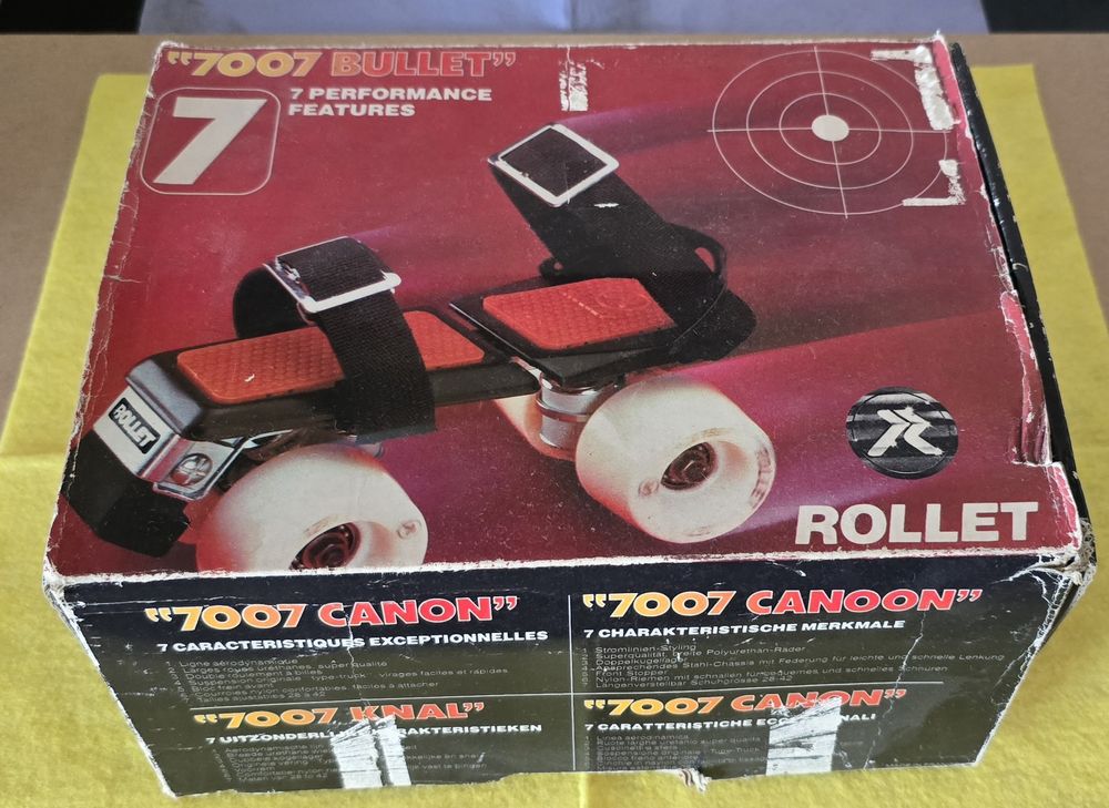 Patin à roulettes Rollet "7007 Canon" vintage, t 28 - 42 (D'occasion) à ...