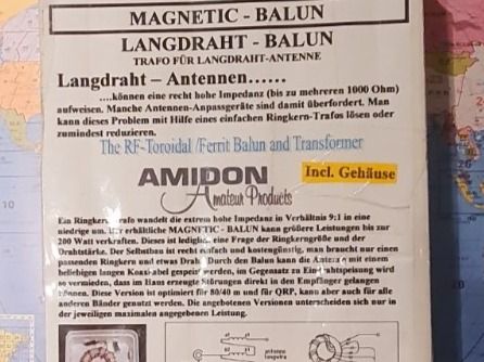 Magnetic Balun Bausatz (Neu und originalverpackt) in Einigen für CHF 5 – mit Lieferung auf ...