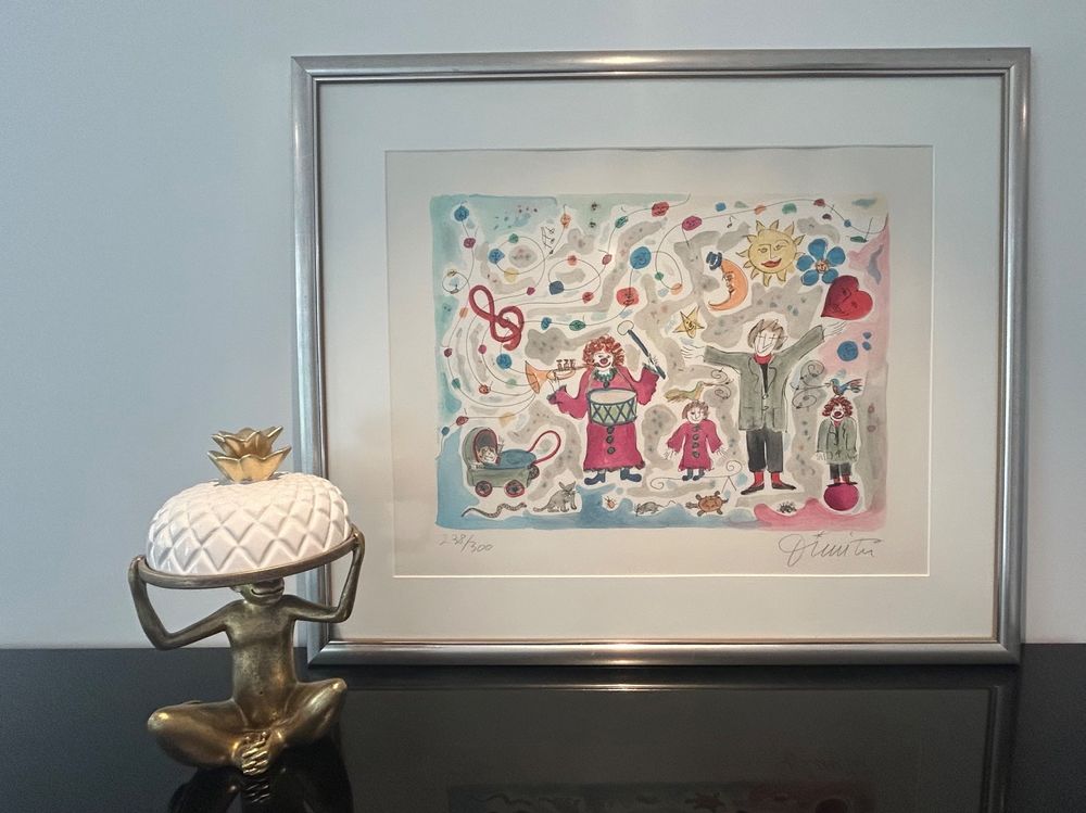 Lithographie von Clown Dimitri (Gebraucht) in Hünibach für CHF 200 ...
