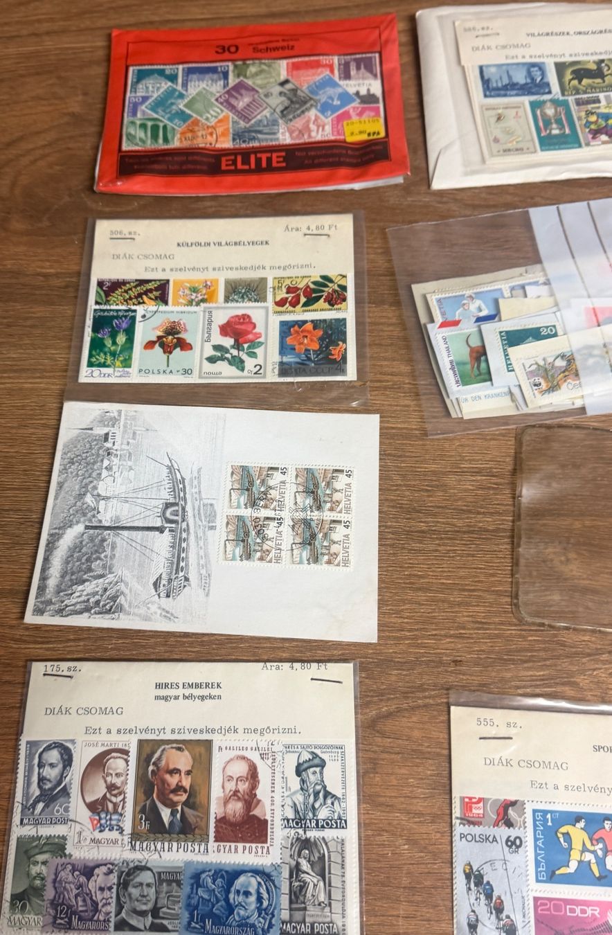 Briefmarken-Sammlung aus aller Welt, viele Einzelstücke (Gebraucht) in ...