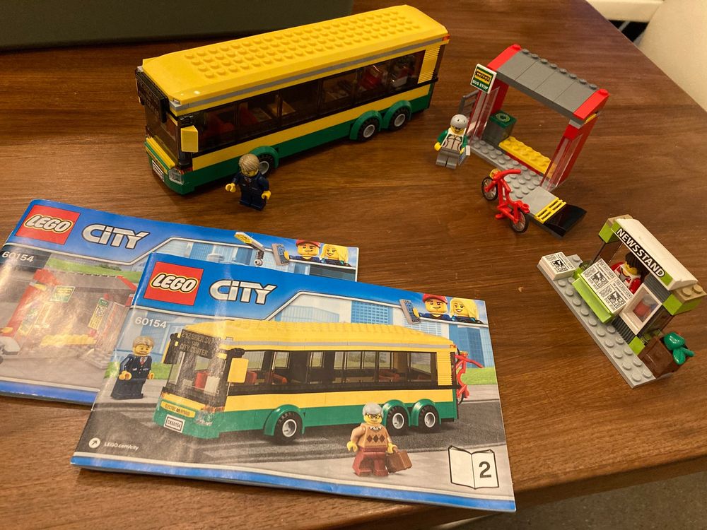 Lego City Bus Station (Gebraucht) in Sarmenstorf für CHF 30 – mit ...